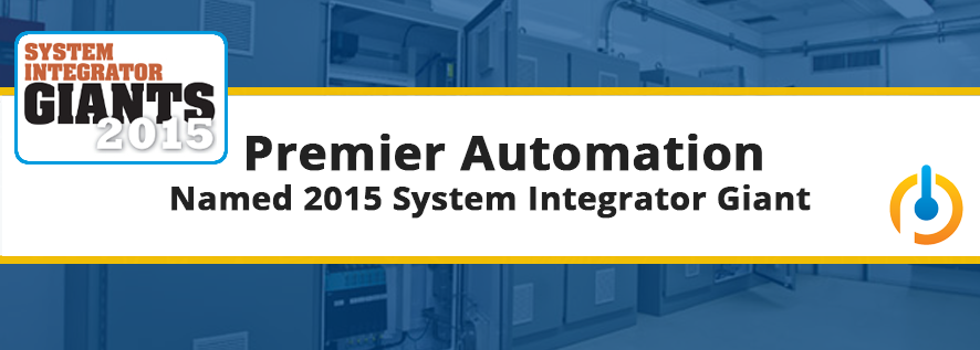 Premier Automation Named 2015 System Integrator Giant